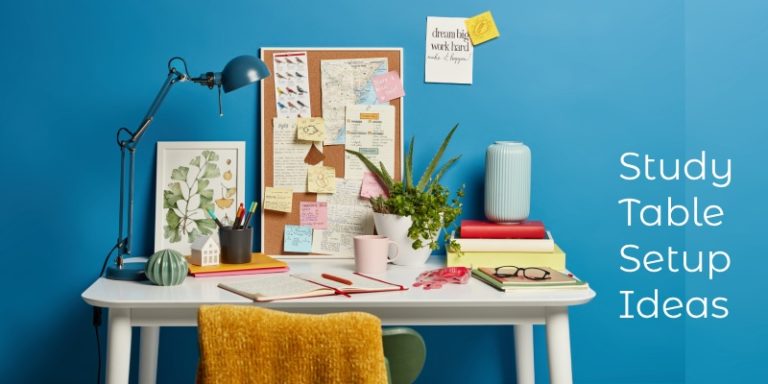Study Table Setup Ideas: Creating an Inspiring Desk